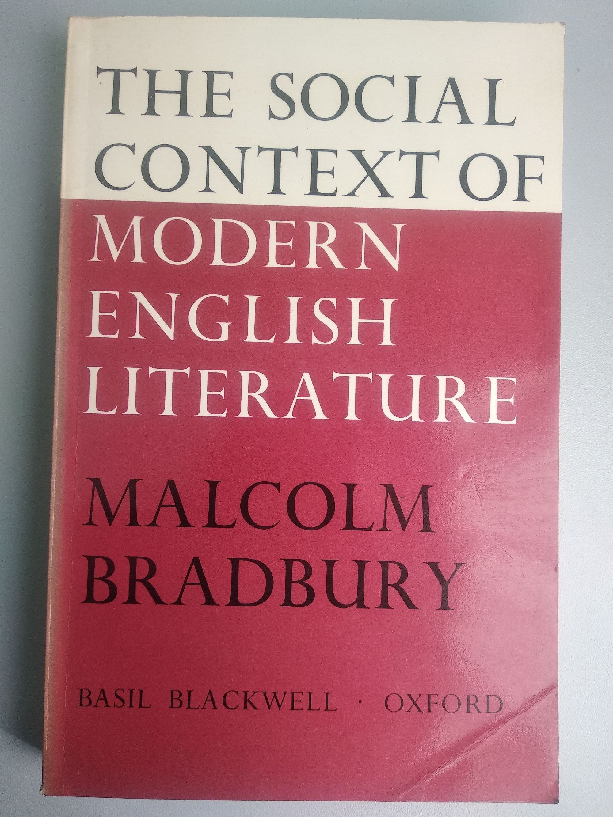 The Social Context Of Modern English Literature 